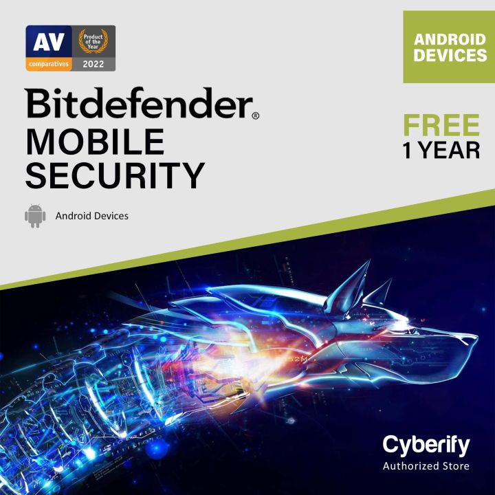 Bitdefender Mobile Security 2023 For Android 1 Year 1 Device Free-1 ...