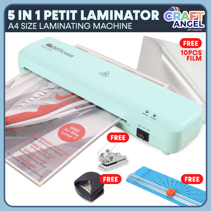 Officom Portable Laminating Machine Heavy Duty Petit 230 A4 Size Hot ...