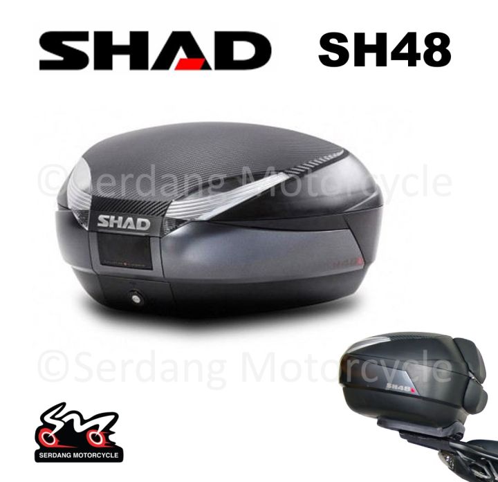 SHAD Carbon Top Box SH48 | Lazada