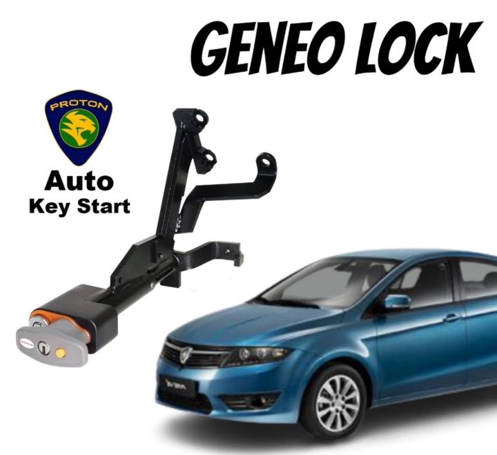 Proton Preve 2011-2019 Key Start Auto Geneo Double Lock Brake Pedal ...