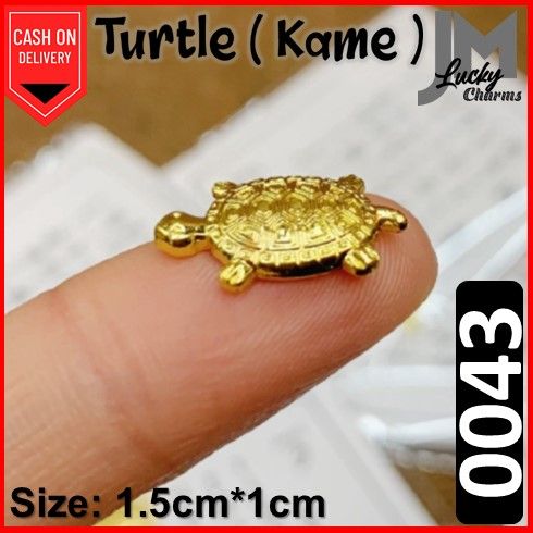 JM L-0043 | Feng Shui Golden Turtle Money Turtle Represent Wisdom Luck ...