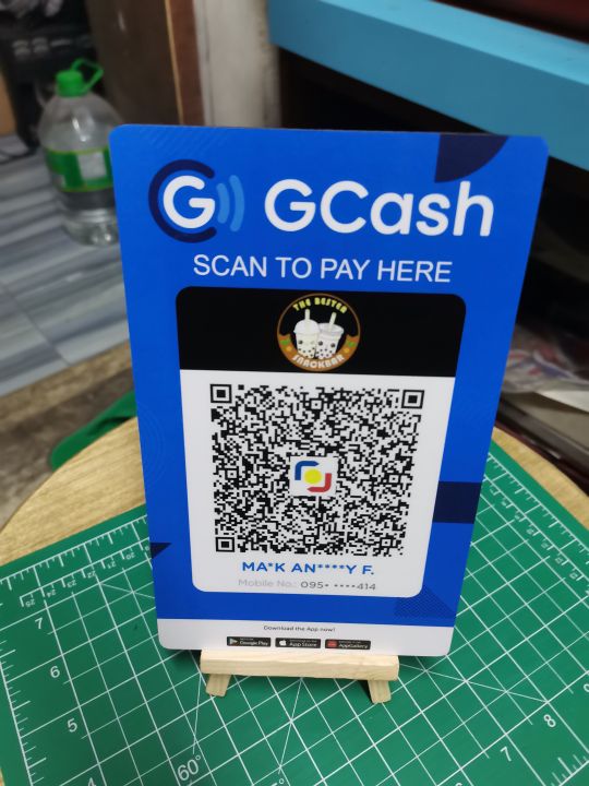 GCASH MAYA BANKS QR CODE STANDEE | Lazada PH GCASH MAYA BANKS QR CODE STANDEE | Lazada PH