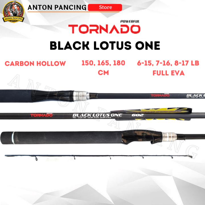 Joran Tornado Black Lotus One Carbon Hollow 150,165,180cm | Lazada ...