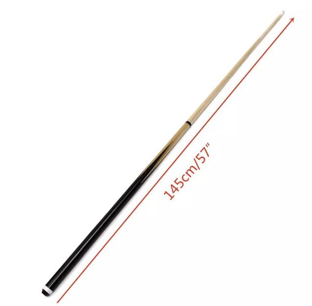 【24hours delivery】 Foldable Wood Cue Pool Stick Snooker Billiards Sport ...