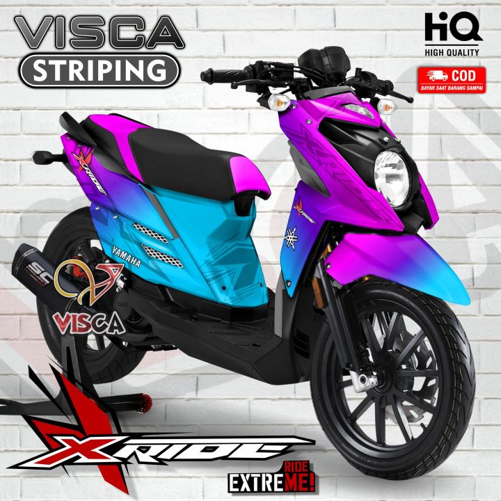 Stiker Striping X Ride 115 Full Body Variasi Bunglon | Lazada Indonesia