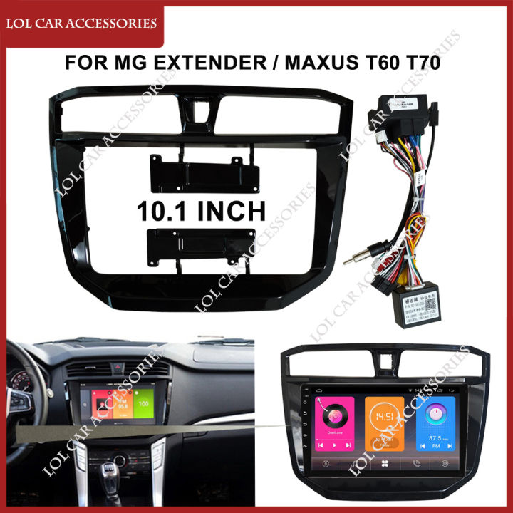 10.1 Inch Car Radio Fascia For MG Extender / Maxus T60 T70 Head Unit 2 Din DVD GPS MP5 Android ...