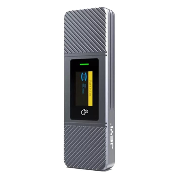 M2 Nvme/Sata Dual Protocol Box Enclosure Aluminum External Reader I9X ...