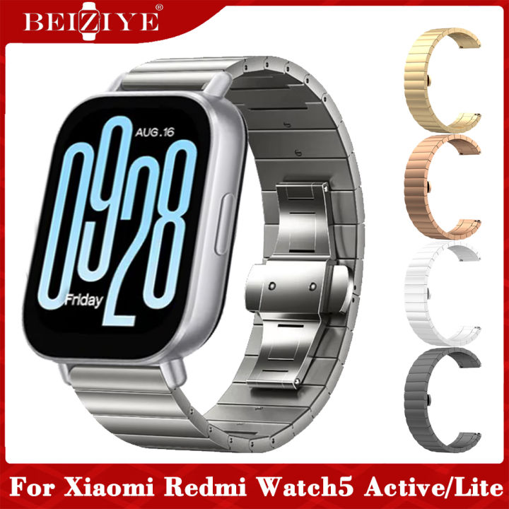 Stainless Steel Strap For Redmi Watch 5 Lite Metal Mesh Band Redmi ...