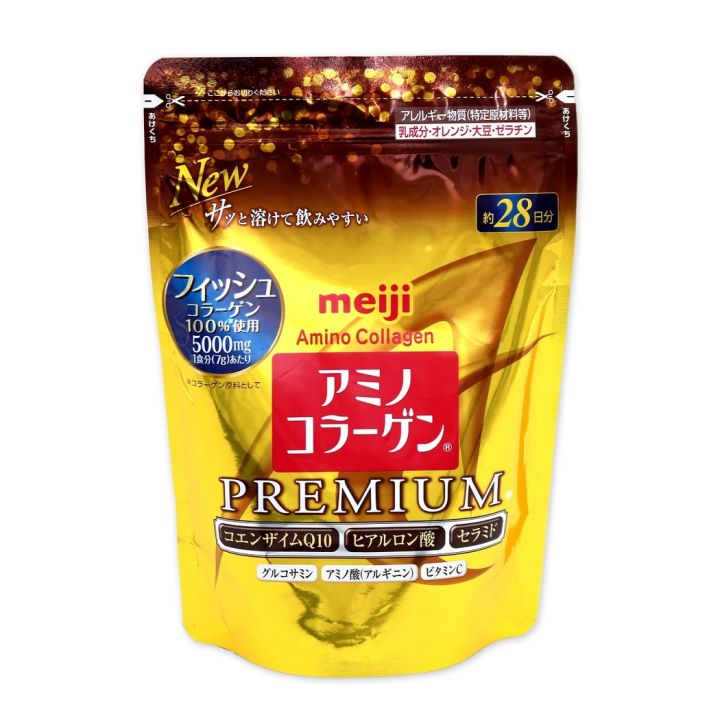 Meiji Amino Collagen Premium (28 Days) 196g | Lazada
