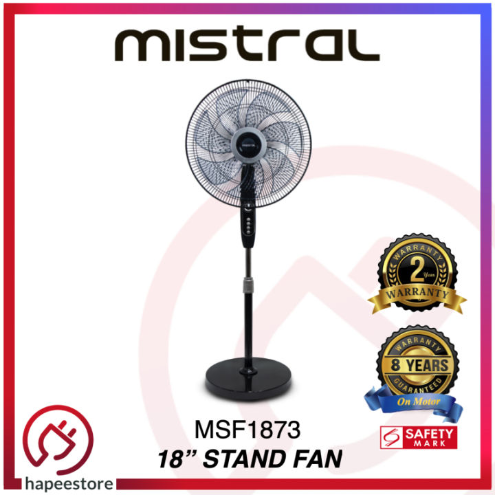MISTRAL 18" STAND FAN - MSF1873 (2 Years Warranty) | Lazada Singapore