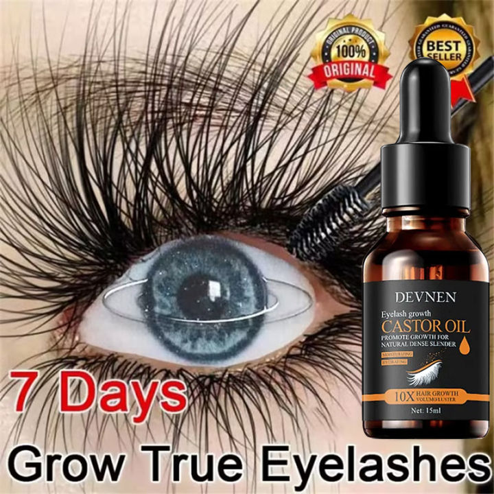 Castor Oil Eyebrow Growth Serum 15ML eyebrow thickening Brows and ...