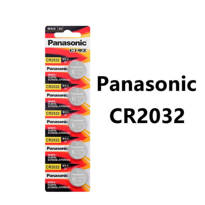 【Ready Stock】5pcs/pack CR2032 Button Batteries BR2032 DL2032 ECR2032 ...