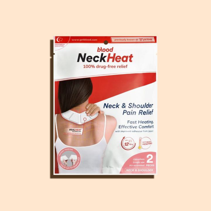 Blood NeckHeat Pain Relief Patch - For Neck & Shoulder Pain | Lazada ...
