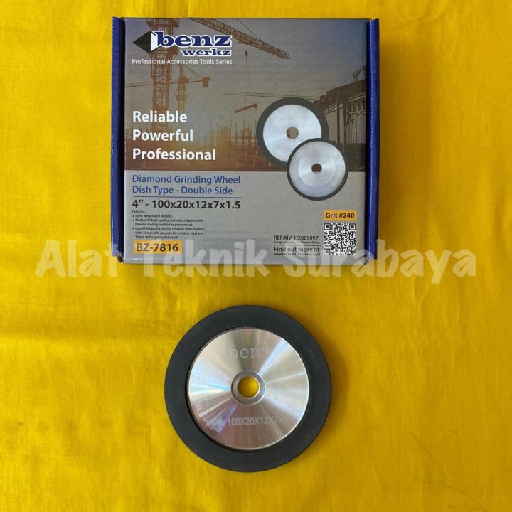 DIAMOND GRINDING WHEEL BENZ WERKZ 1 2 SISI 4" 5" PISAU ASAH BENZWERKZ ...