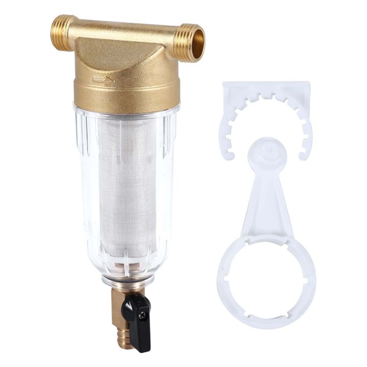 (IMVX) 4 Split-Mouth Water Filters Front Purifier Copper Lead Pre ...