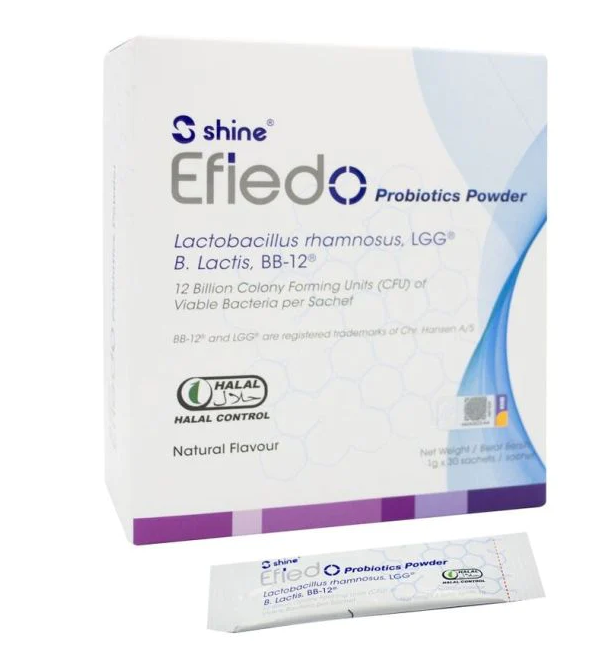 SHINE EFIEDO PROBIOTICS POWDER 1G X 30' {CLEARANCE STOCK EXP:16/12/23 ...