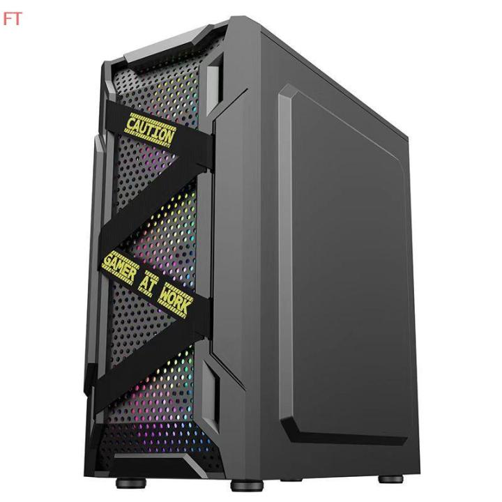 FT Transparent Computer Case For ATX M-ATX ITX Motherboard 2xSSD+HDD PC ...