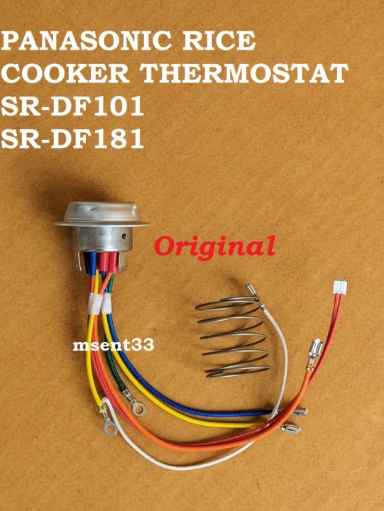 PANASONIC SR-DF101 , SR-DF181 JAR RICE COOKER THERMOSTAT ORIGINAL | Lazada