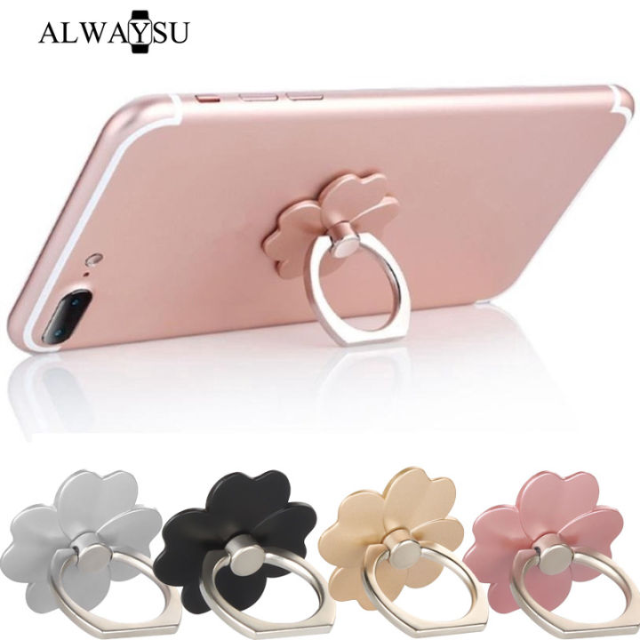 Finger Ring Holder Stand Grip 360 Rotating for Mobile Phone Lucky ...