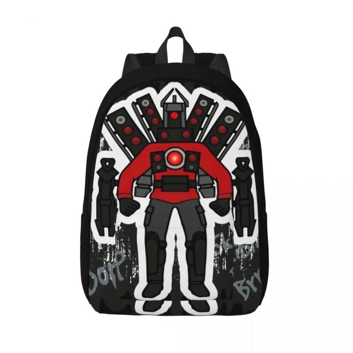 Titan Speakerman Backpack For Boy Girl Kids Student School Bookbag ...