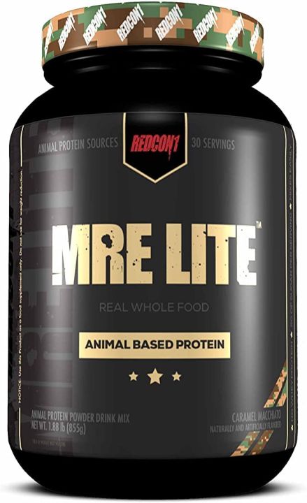 REDCON1 MRE Lite (870 g) (30 Servings) Whole Food Meal Replacement ...