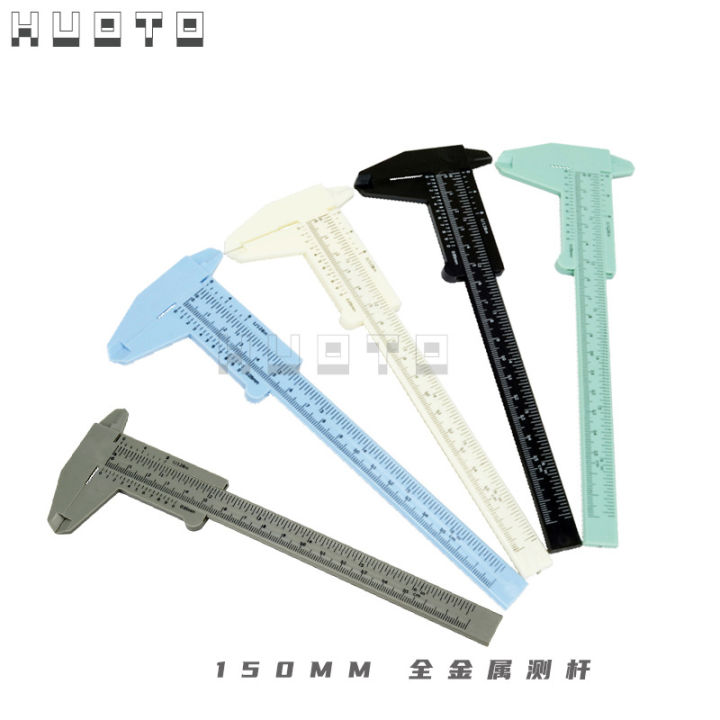 HUOTO 0-150MM plastic vernier caliper, gauge, metal depth rod | Lazada PH
