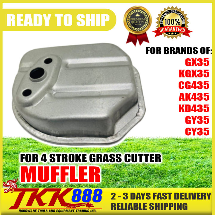 Muffler GX35 for GX35 KGX35 Honda 4 stroke Grass Cutter Brush Cutter ...
