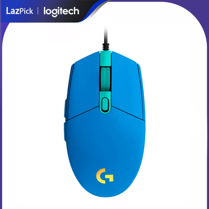 Original Logitech G102 Light Sync Gaming Mouse with Customizable RGB Lighting, 6 Programmable ...