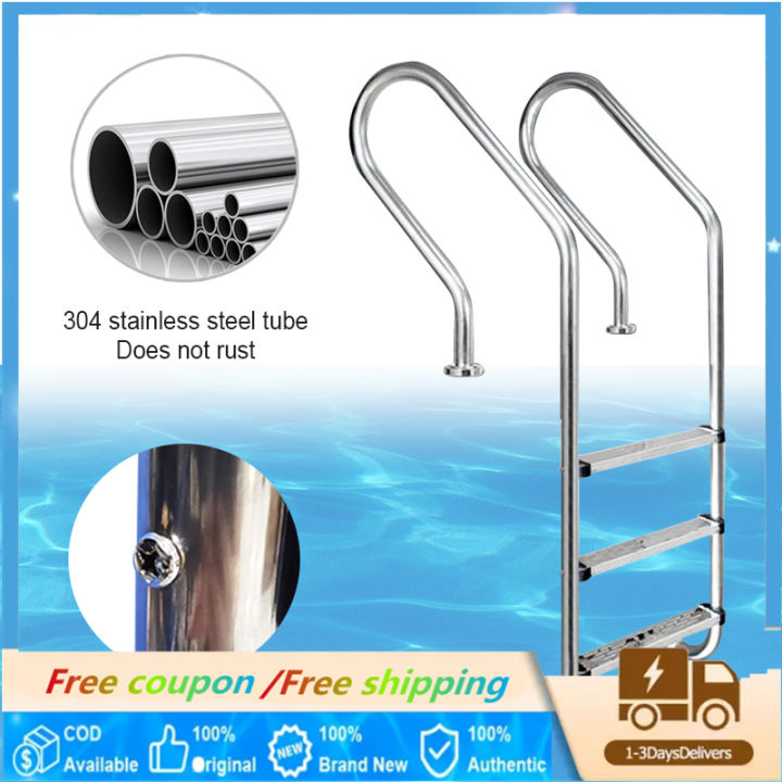 Stainless Steel Swimming Pool Step Swimming Pool Ladder Pool Escalator ...
