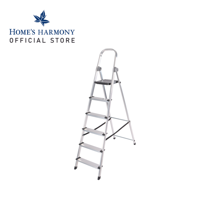 Casa Studio Lebelle Step ladder 6 Step and 9 Step aluminium | Lazada