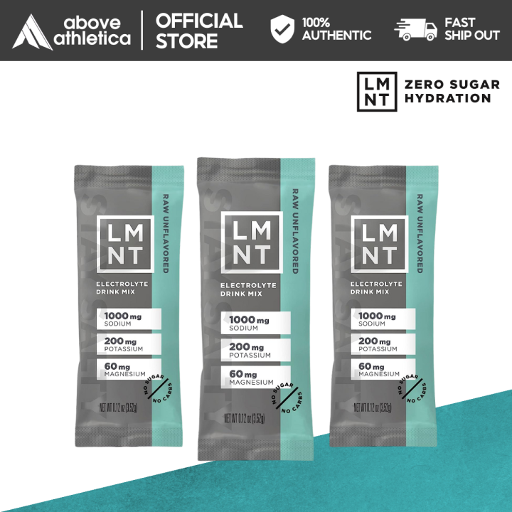LMNT Zero-Sugar Electrolytes (Sold per Piece) Hydration Powder Packet ...