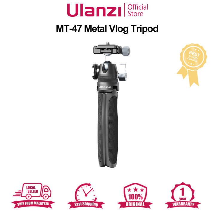 Ulanzi MT-47 Metal Vlog Tripod | Lazada