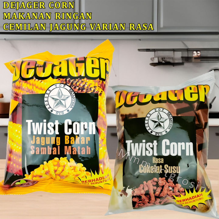 Dejager Snack / Makanan Ringan Twist Corn / Snack Varian Rasa | Lazada ...