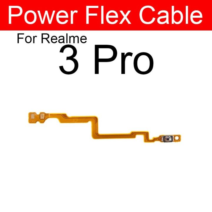ปุ่มปรับระดับเสียงด้านข้าง FLEX CABLE สำหรับ OPPO Realme 3 3i 3Pro 5 5I ...