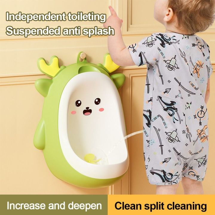 XIINING Deepen Potty Training Urinal Wall-Mounted Splash-proof Standing ...