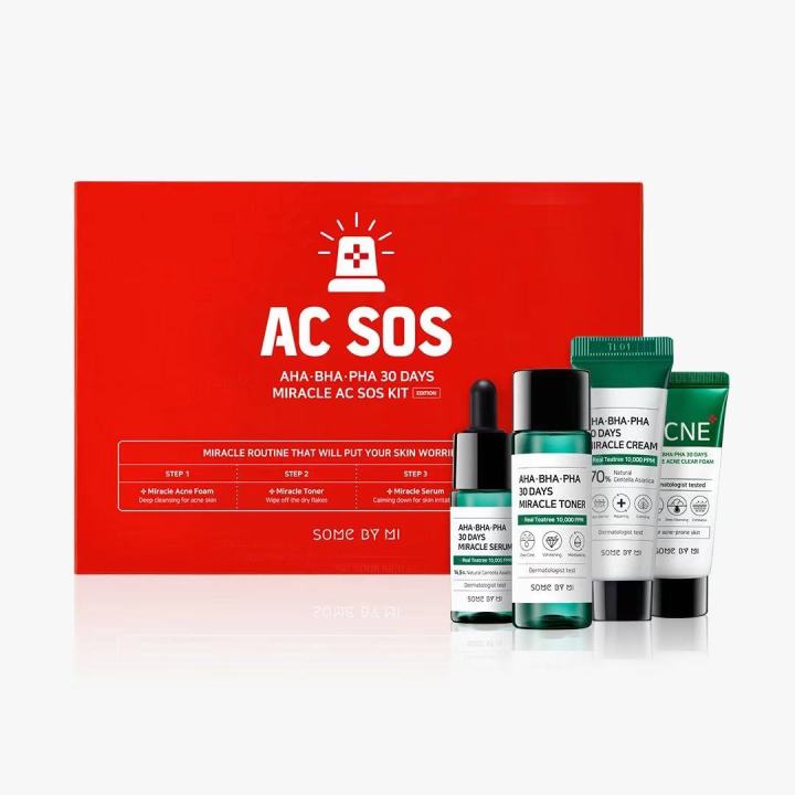 SOMEBYMI AHA BHA PHA 30 DAYS MIRACLE AC SOS KIT | Lazada Indonesia