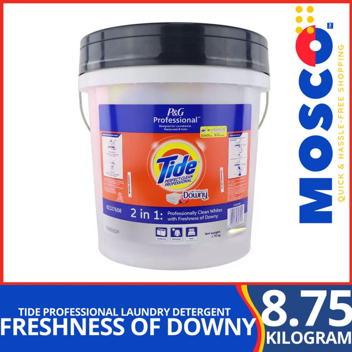 TIDE Pro Powder with Freshness of Downy Bucket 8.75kg | Lazada PH