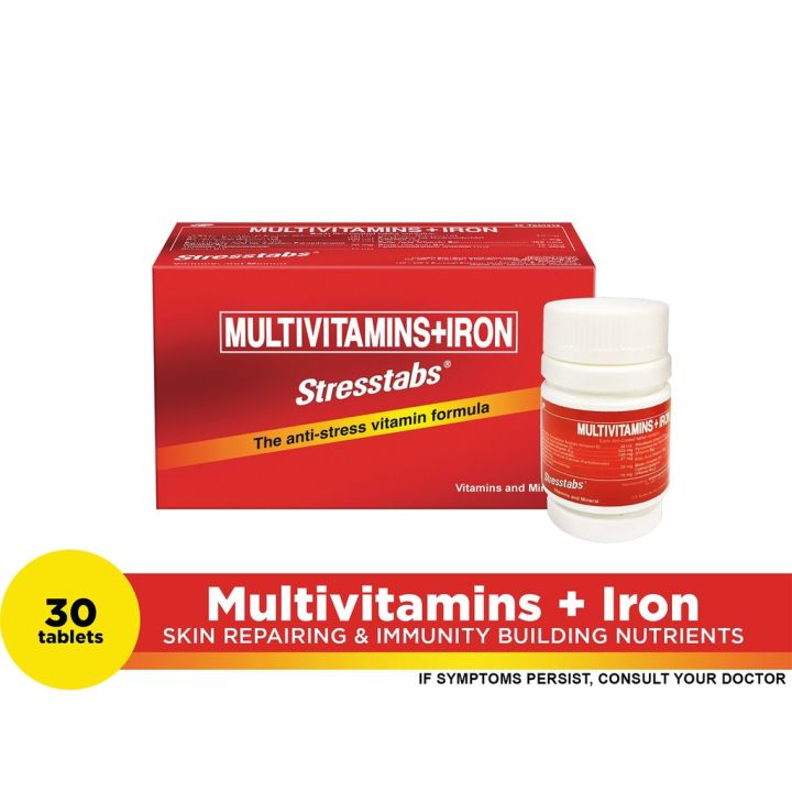 Stresstabs Multivitamins Tablet - 30s | Lazada PH