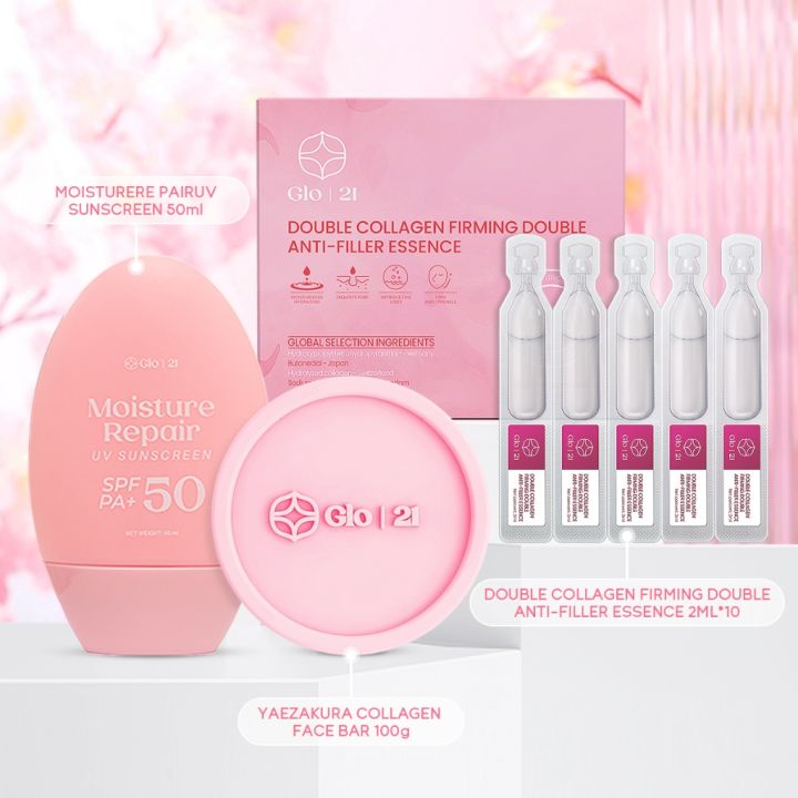 GLO21 Day and Night Trio Skincare-Daily Routine | Lazada PH