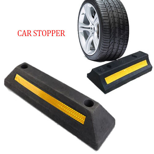 (VARIATION)1/2pc- New Rubber Car Van Truck Wheel Blocker for Safety ...