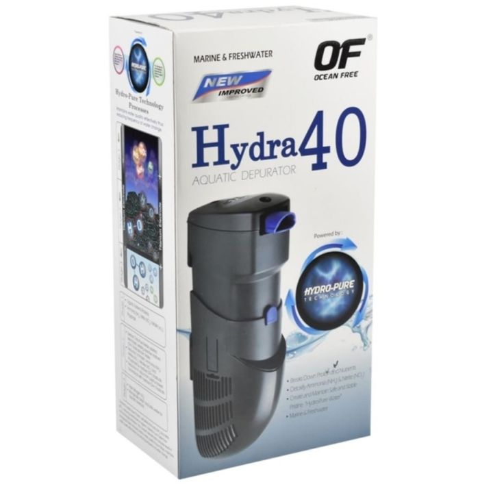 Hydra 40 aquatic depurator derox amonia penjernih air aquarium | Lazada ...