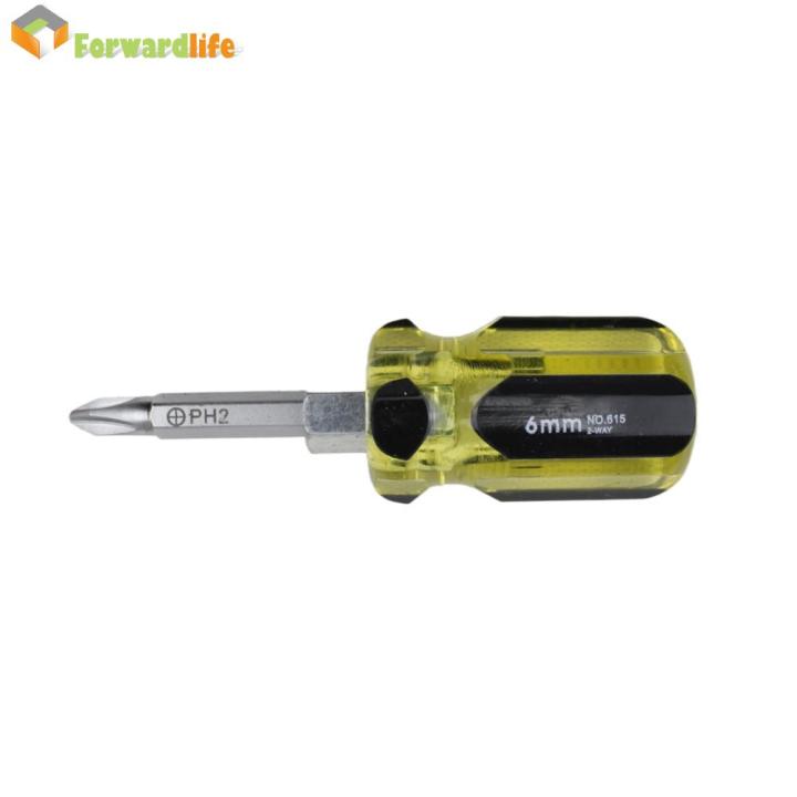 Ergonomic Magnetic Screwdriver with Dual-Function Slotted and Cross ...