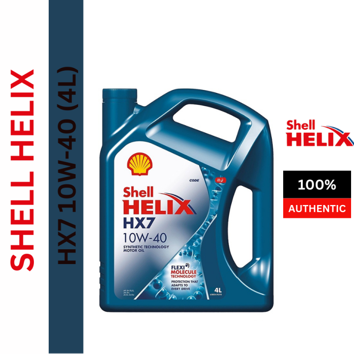 600049916 ORIGINAL HONG KONG Shell Helix HX7 10W40 Semi Synthetic ...