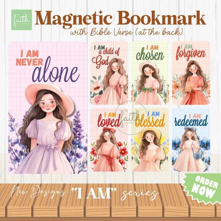Magnetic Bookmark | I Am Edition | Lazada PH