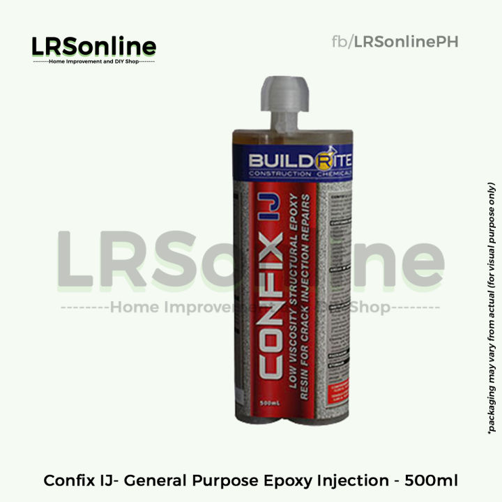 Buildrite Confix IJ - General Purpose Epoxy Injection - 500ml | Lazada PH