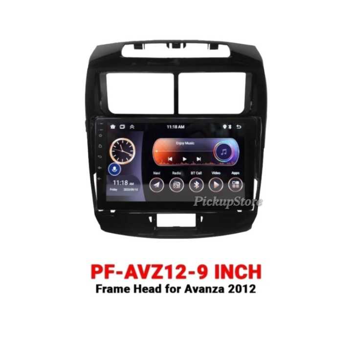 Head Unit Android 9 Inch Kenzu Paket Frame Avanza 2012 - 2018 | Lazada ...