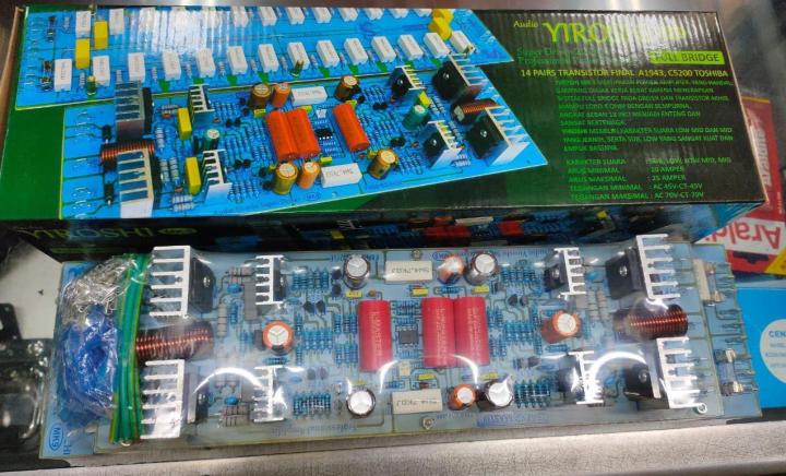 KIT POWER AMPLIFIER YIROSHI MK 9 PLUS TR FINAL 2200 WATT | Lazada Indonesia