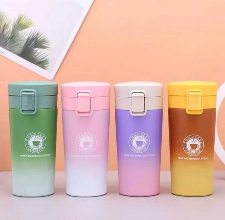 Termos Coffee Mug 500ml Warna Gradasi Tumbler Kecil Mini Stainless ...