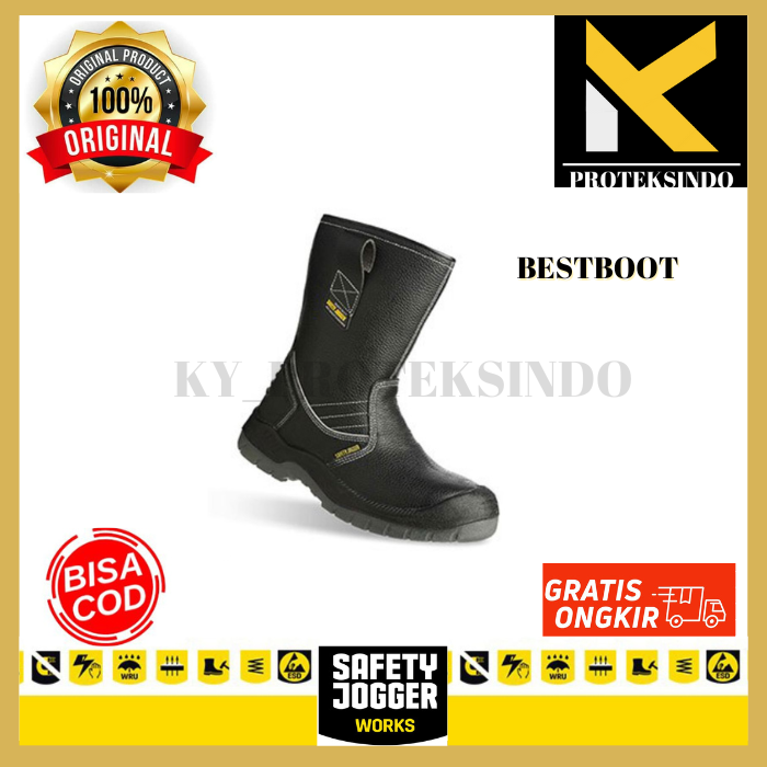 Sepatu Safety Jogger Bestboot - Sepatu Pelindung, Sepatu Kerja, Sepatu ...