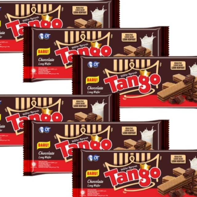 Wafer tango 130 gr kemasan isi 6 pcs | Lazada Indonesia